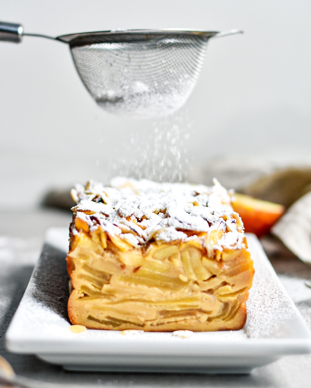 Invisible Apple Cake - UncomplicatedChef