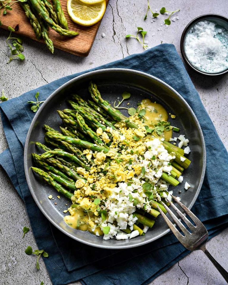 Elegant Asparagus Mimosa Salad - UncomplicatedChef