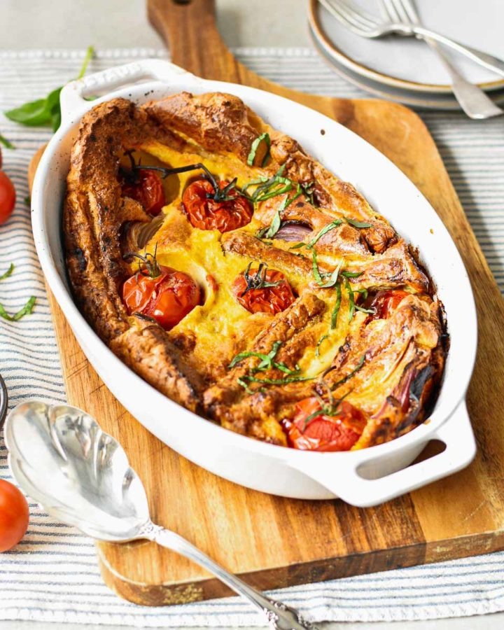 Country Style Chicken Sausage Toad in a Hole - UncomplicatedChef