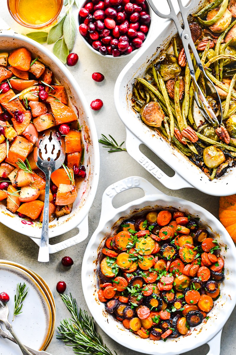 Trio of Roasted Vegetables - UncomplicatedChef