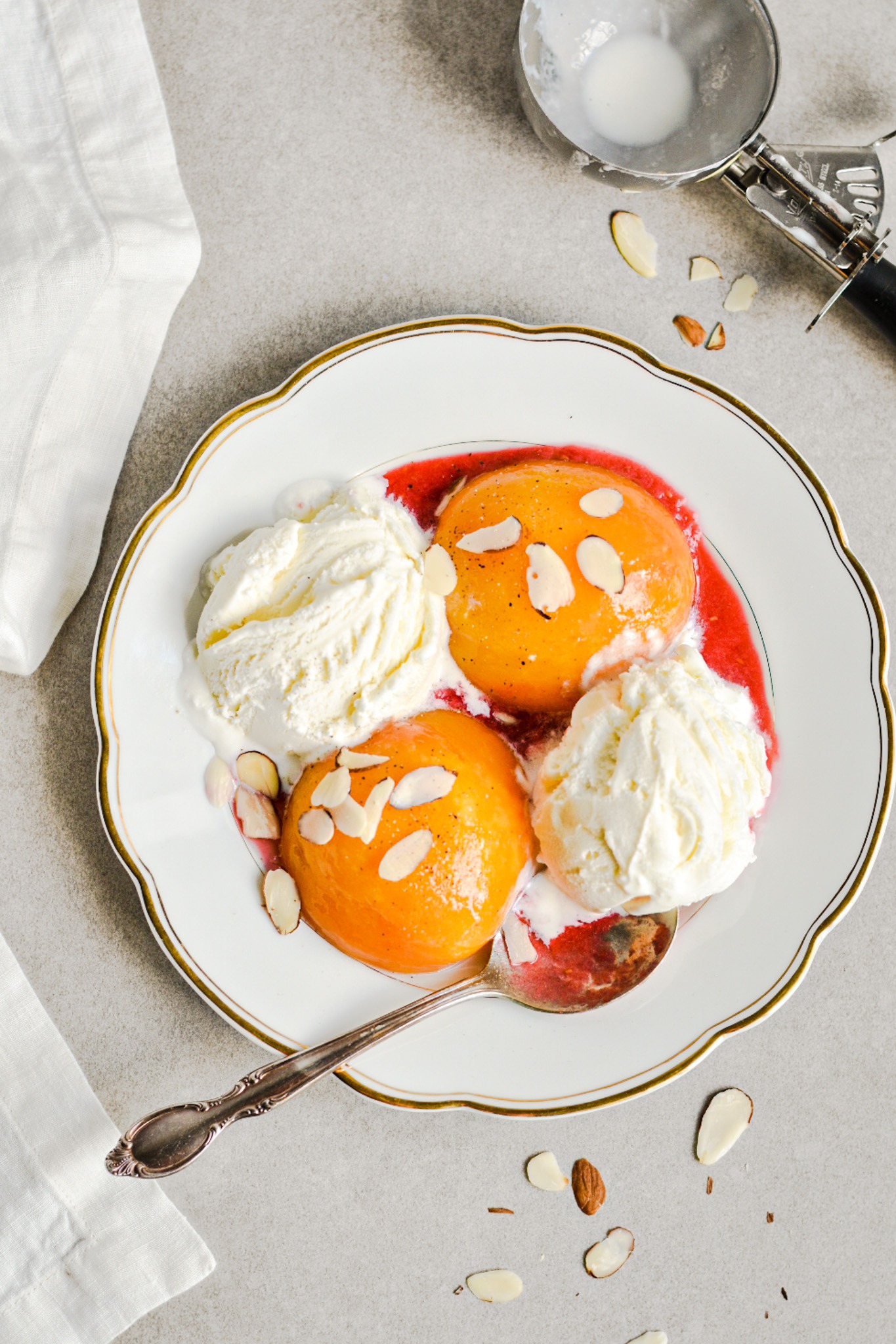 Classic Peach Melba - UncomplicatedChef