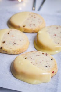 Pink Peppercorn Shortbread Cookies - UncomplicatedChef