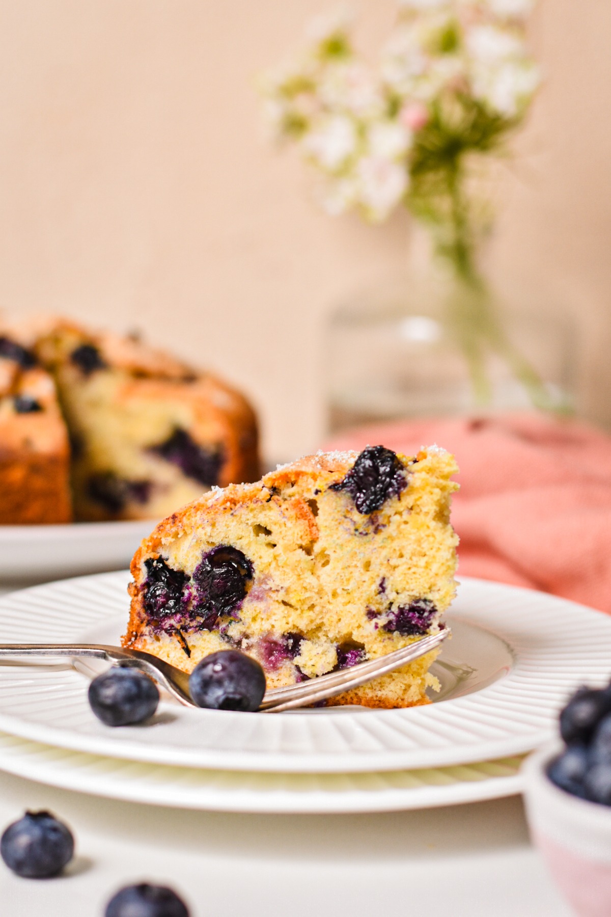 Lemon Blueberry Torte - UncomplicatedChef