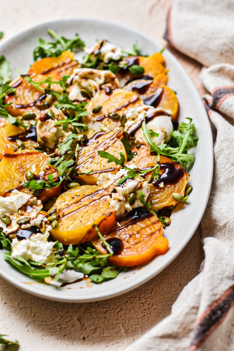 Golden Beets & Burrata Salad - UncomplicatedChef