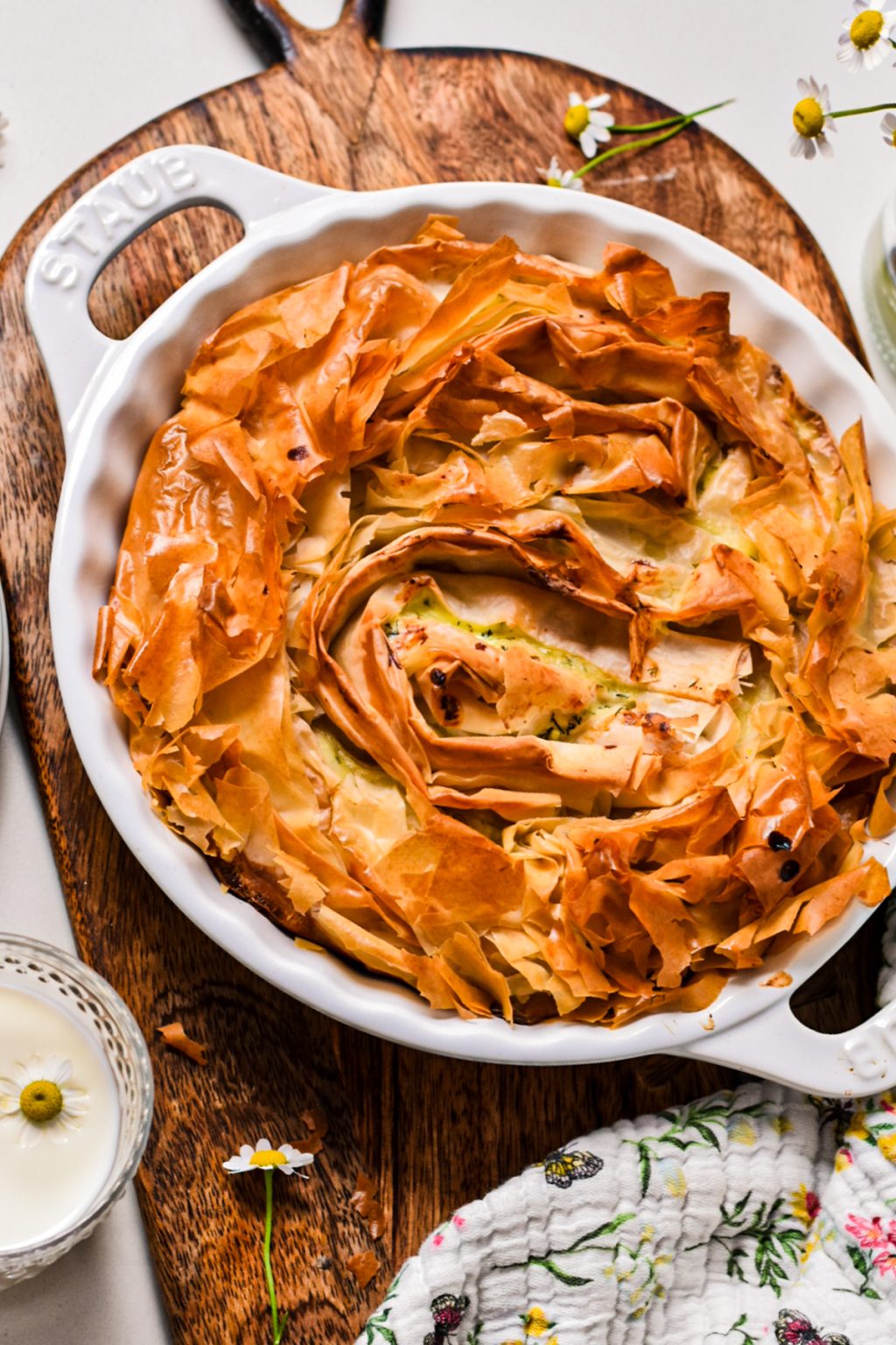 Farmer Cheese Phyllo Pie - UncomplicatedChef